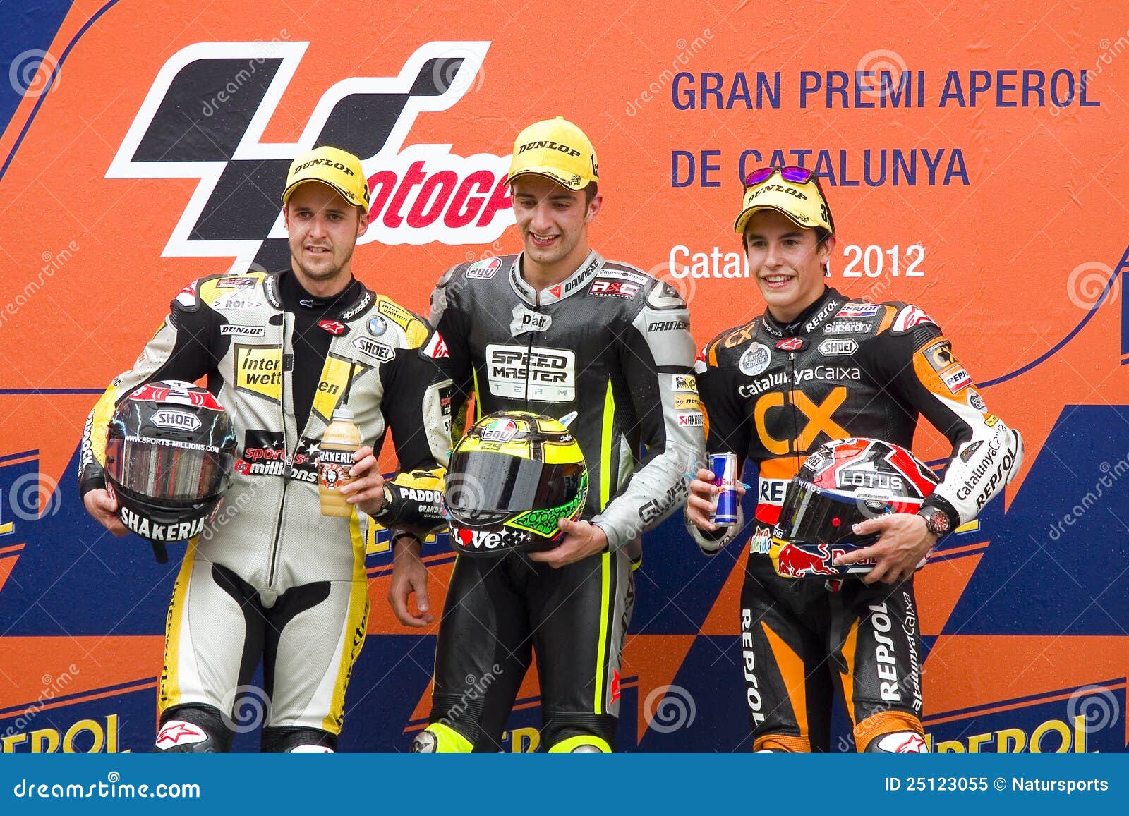 Moto 2 Podium editorial image. Image of motogp, championship - 25123055