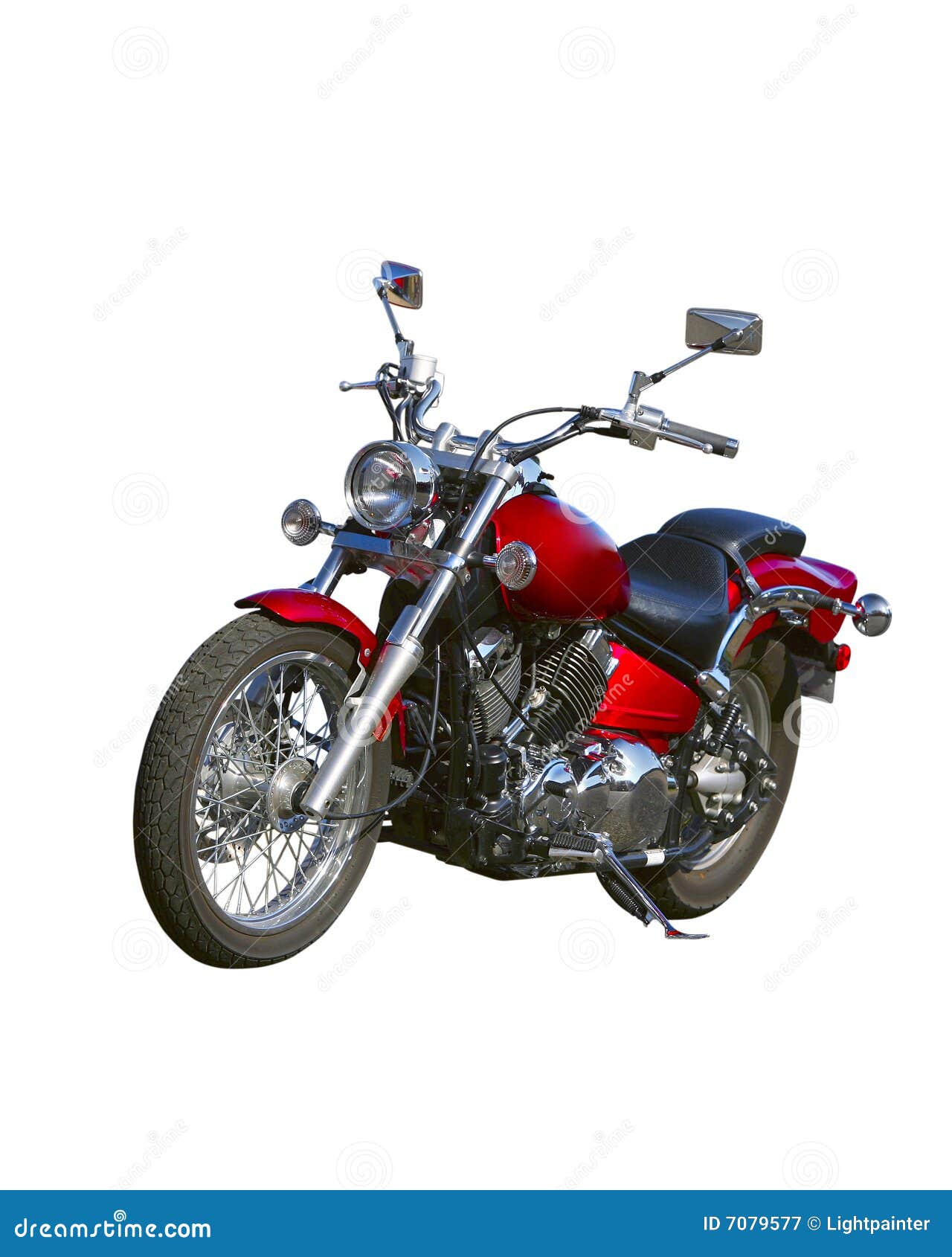 Moto avec le contour image stock. Image du pneu, cycle - 7079577