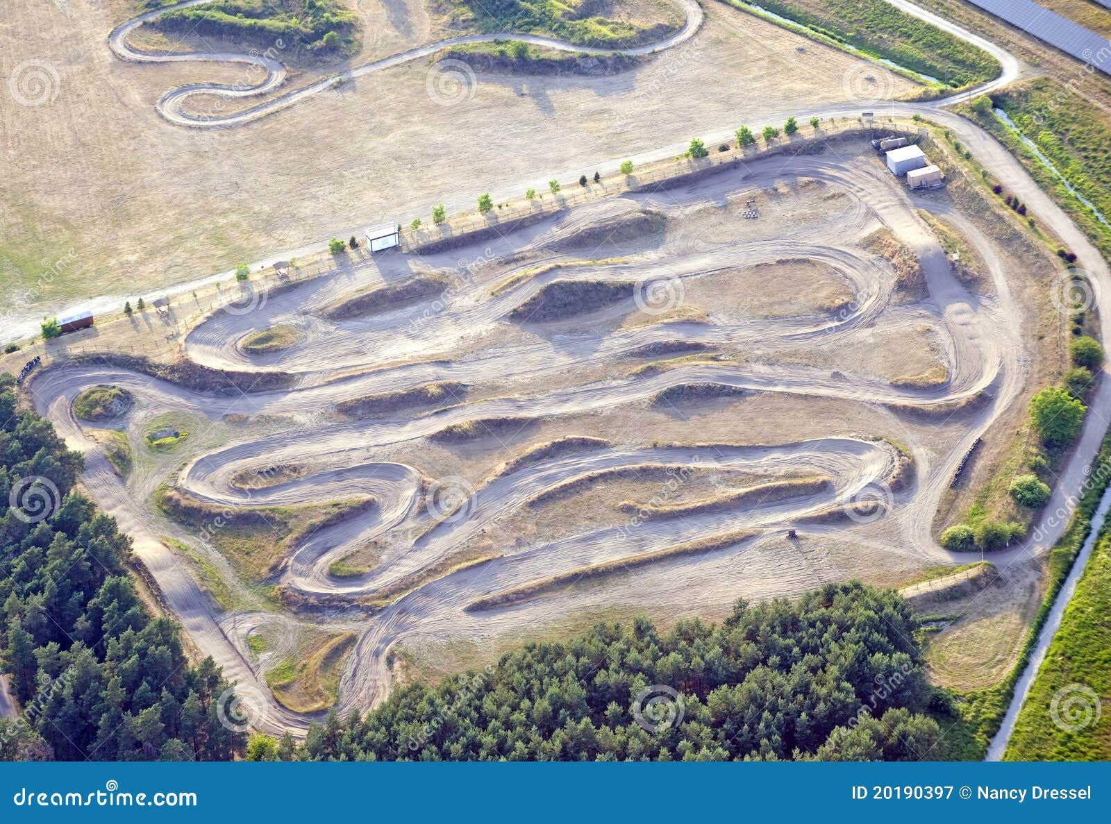 Moto cross racing area stock image. Image of racing, moto - 20190397