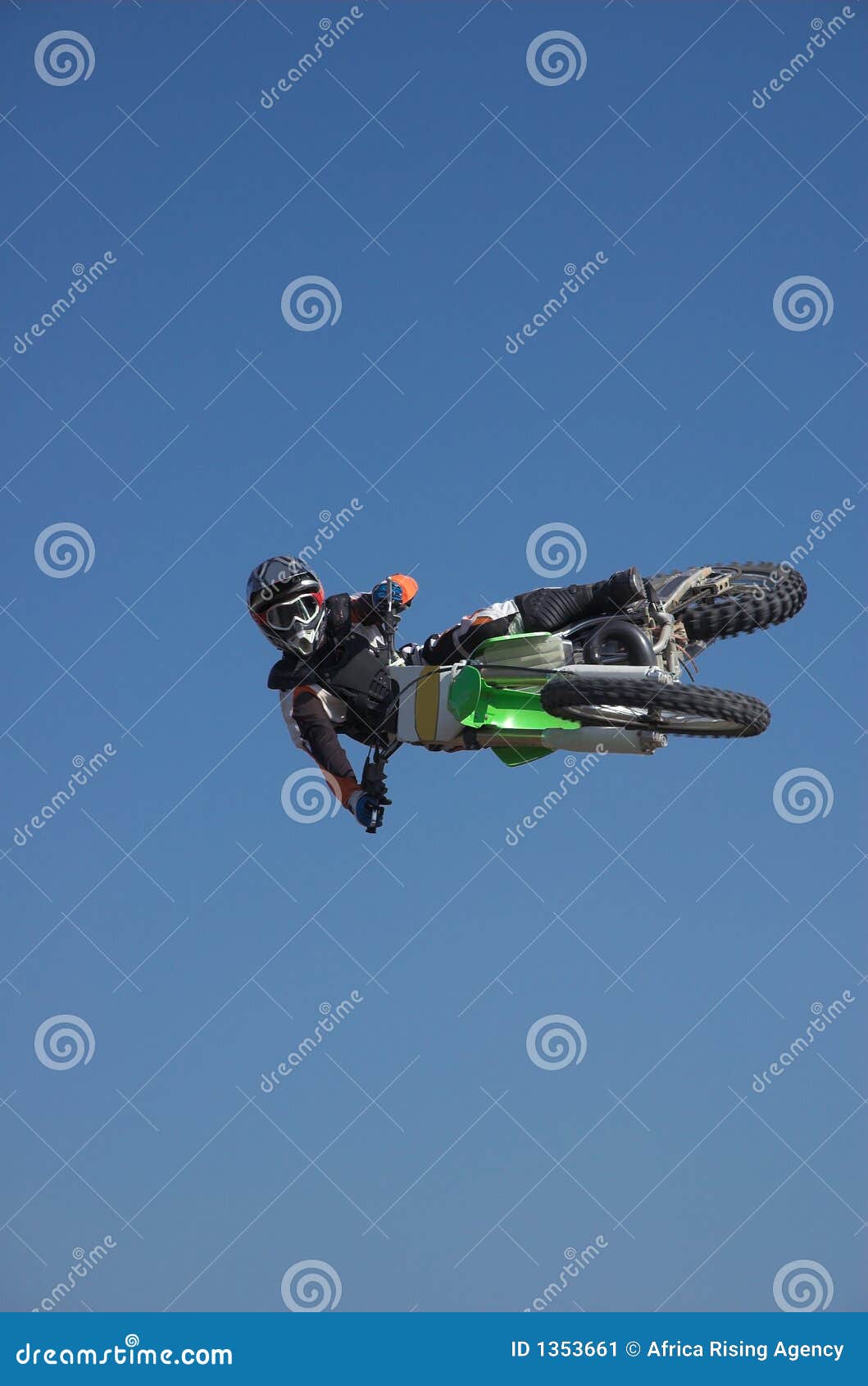 Moto X Freestyle 8 stock image. Image of freestyle, helmet - 1353661