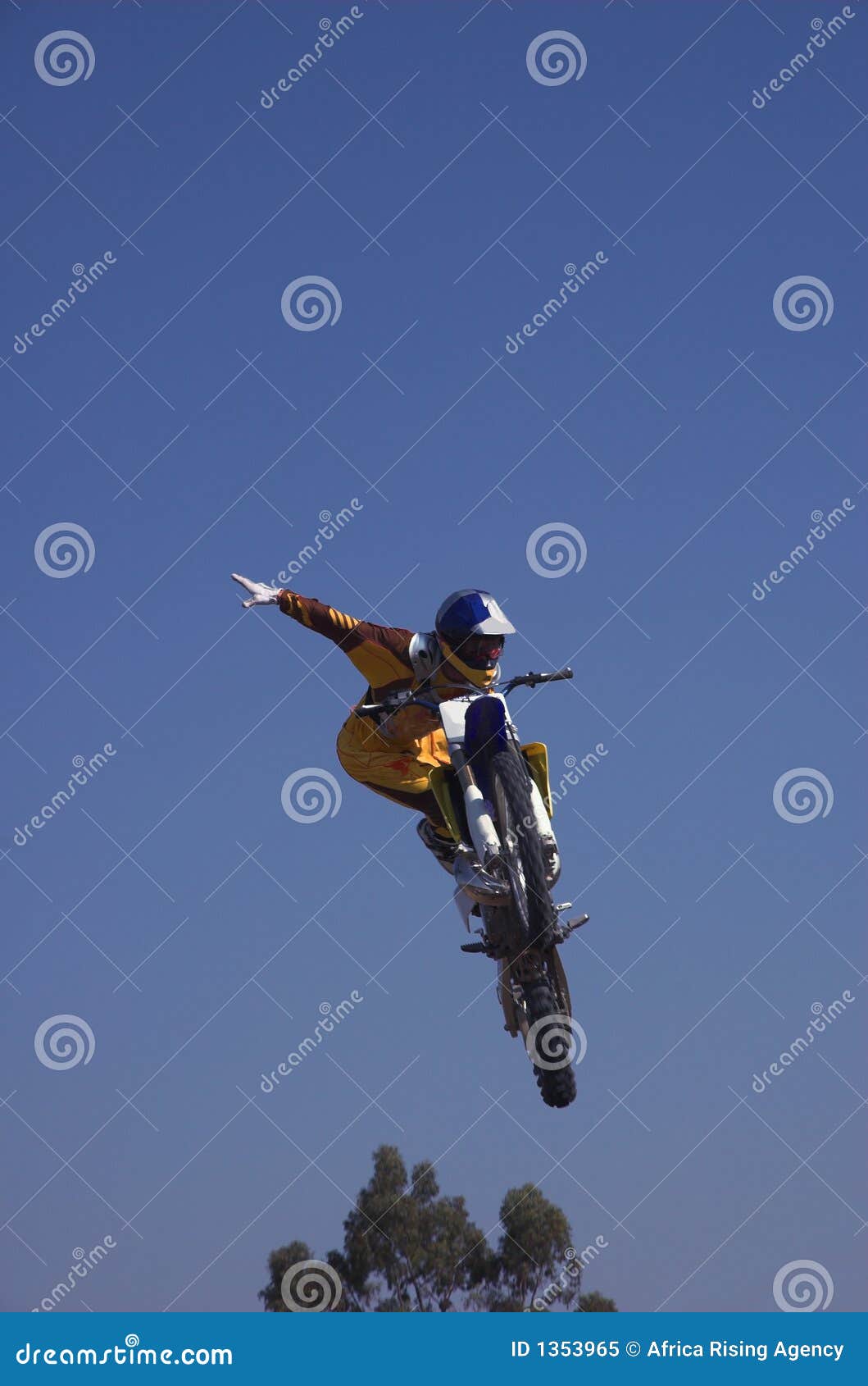 Moto X Freestyle 9 stock image. Image of motorcycle, suit - 1353965