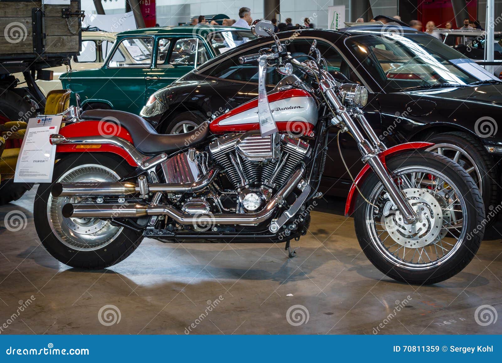Moto Harley-Davidson Softail Deuce Custom, 2003 Imagen de archivo ...