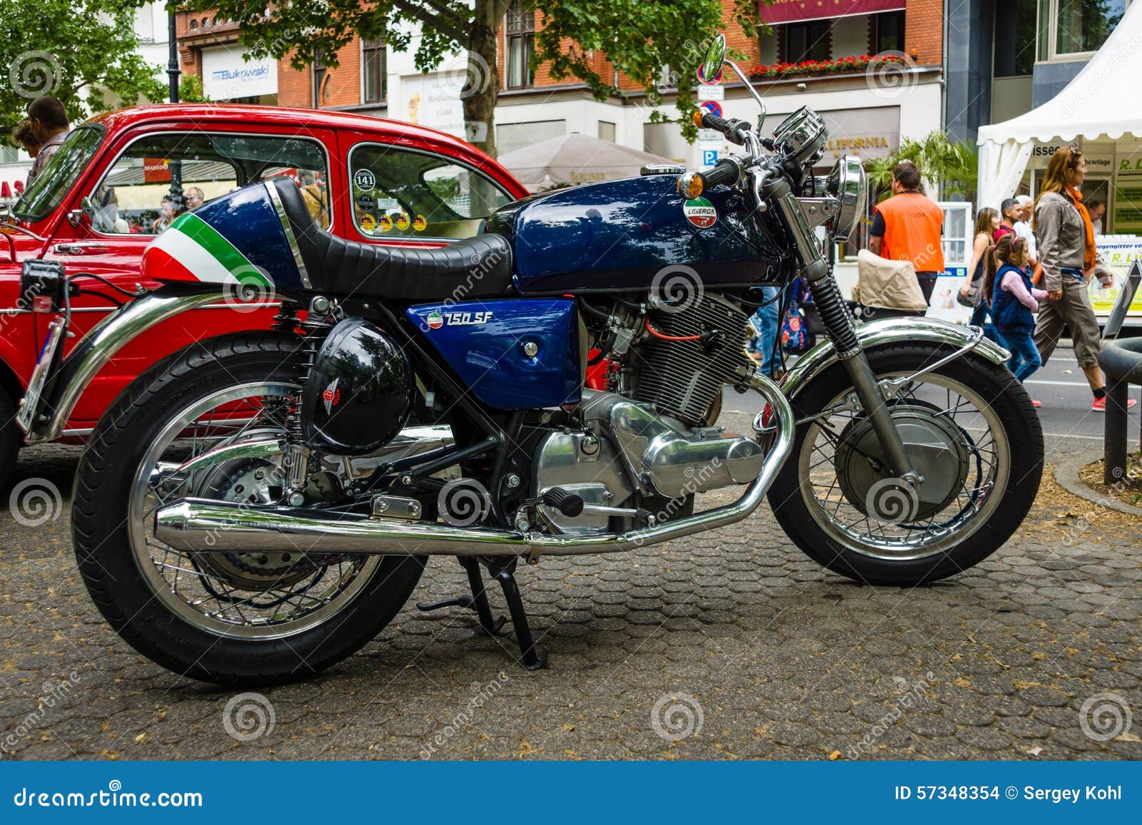 Moto Laverda 750 SF imagen de archivo editorial. Imagen de bici - 57348354