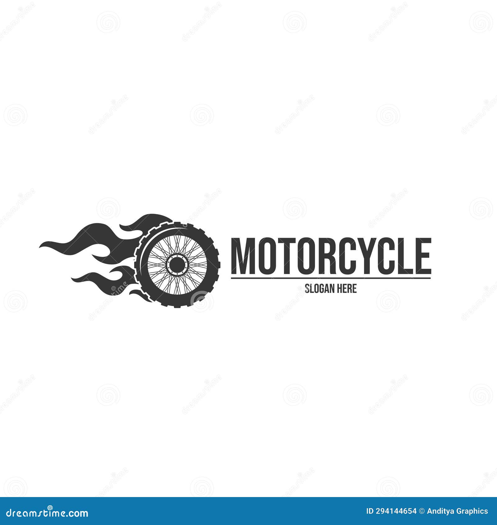 Moto Logo stock vector. Illustration of drawing, circle - 294144654
