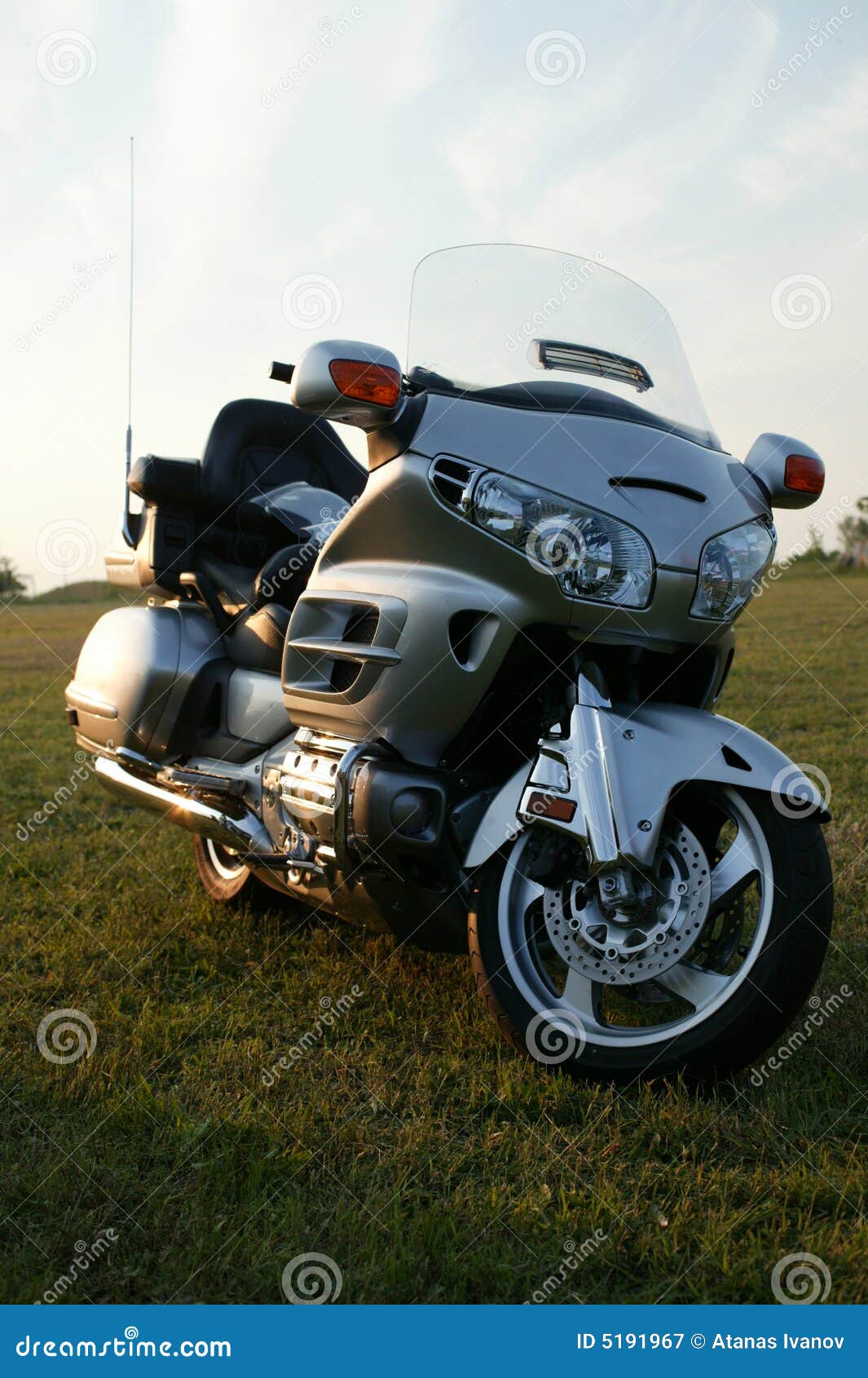 Motocicletta immagine stock. Immagine di macchina, azionamento - 5191967