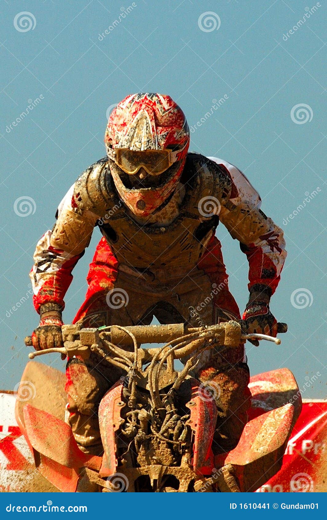 Motocross stock image. Image of motocross, desert, dune - 1610441
