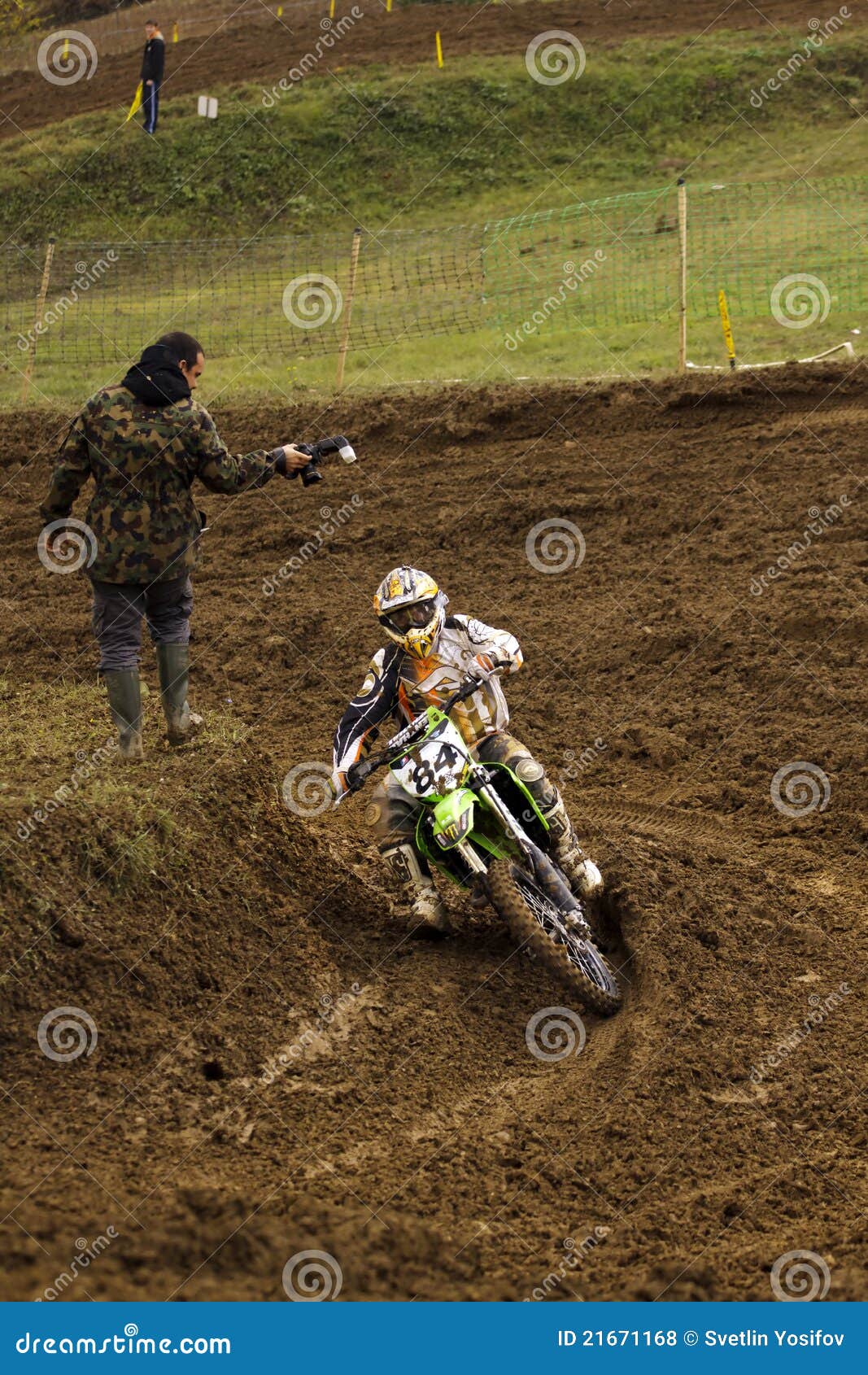 Motocross-84. editorial stock photo. Image of male, group - 21671168