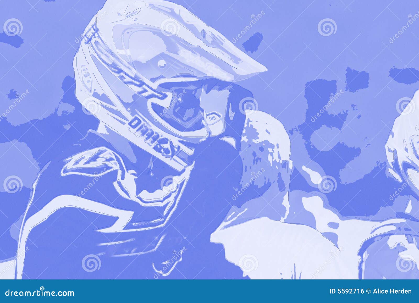 Motocross Abstract Background 011 Stock Illustration - Illustration of ...
