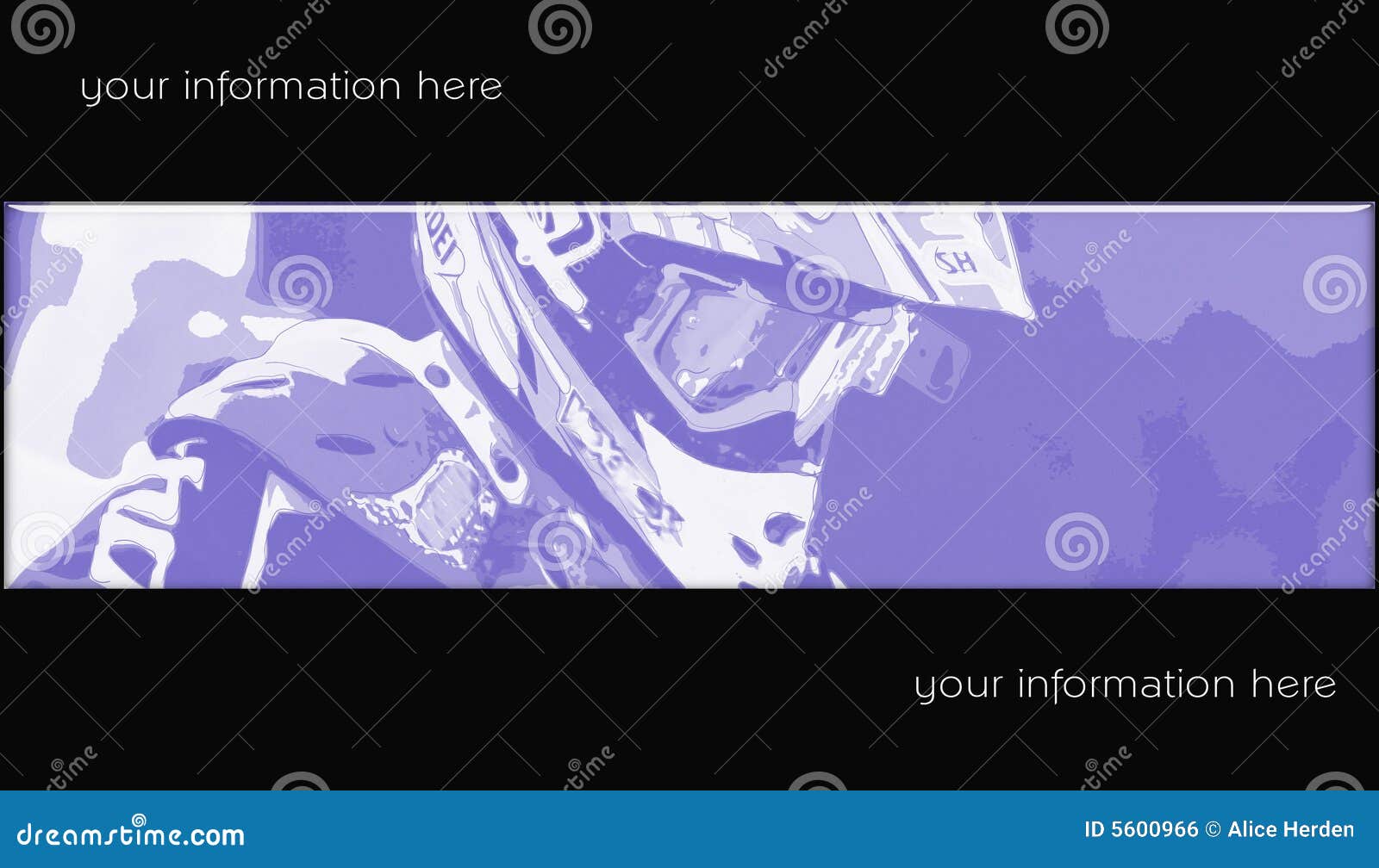 MotoCross banner 07 stock photo. Image of dade, dirtbike - 5600966