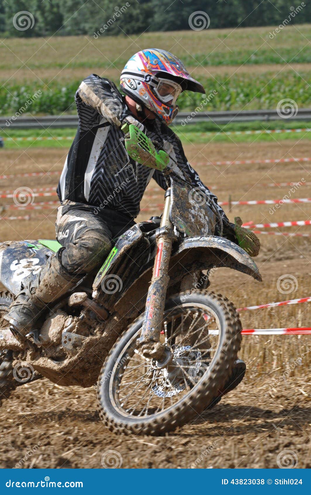 Motocross driver editorial stock photo. Image of dirt - 43823038