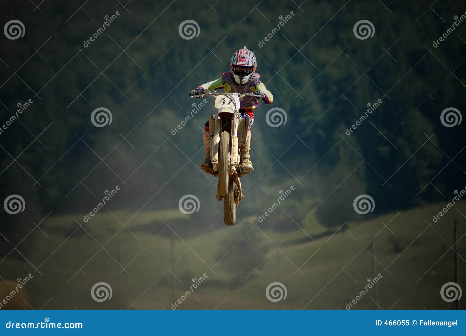 Motocross fly stock image. Image of super, motocross, stunt - 466055