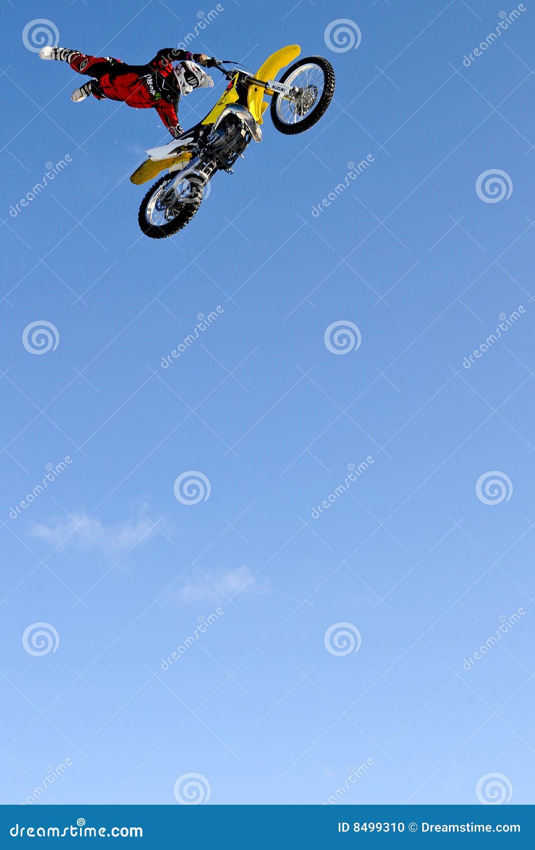Motocross high jump editorial image. Image of cycle, dirt - 8499310
