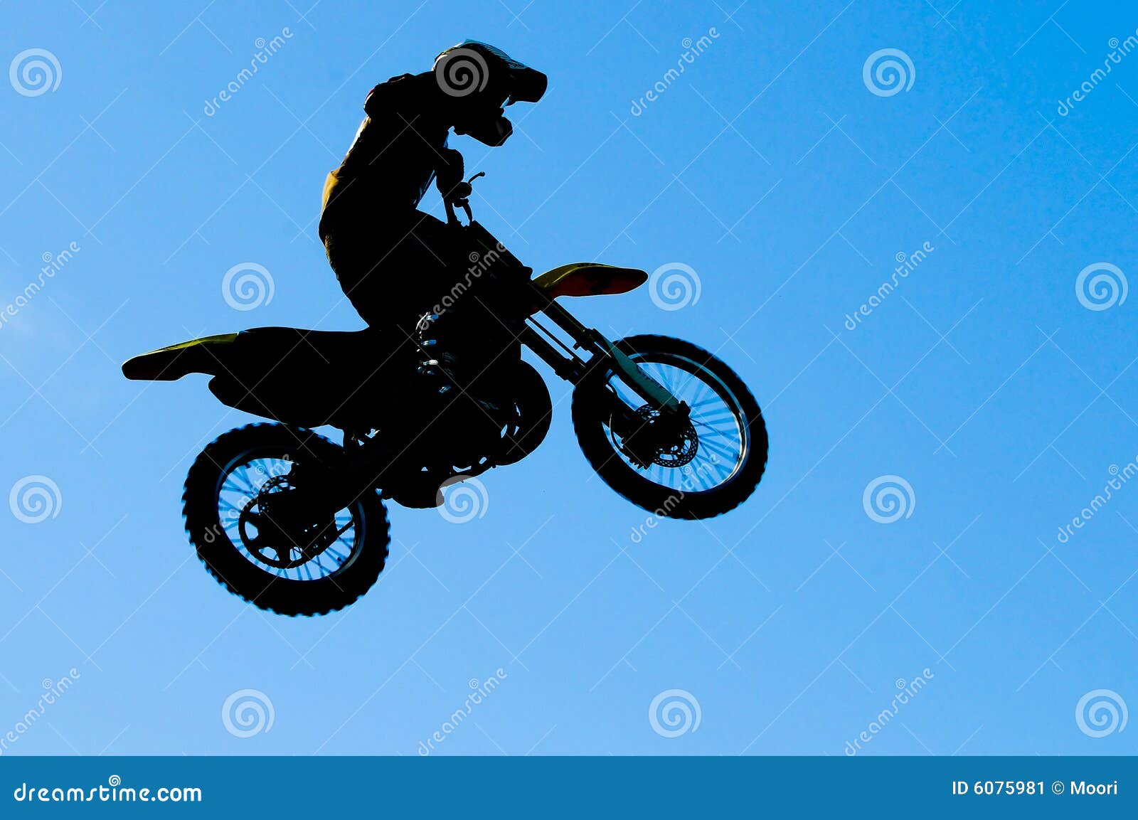 Motocross jump stock image. Image of motorcycle, cycle - 6075981