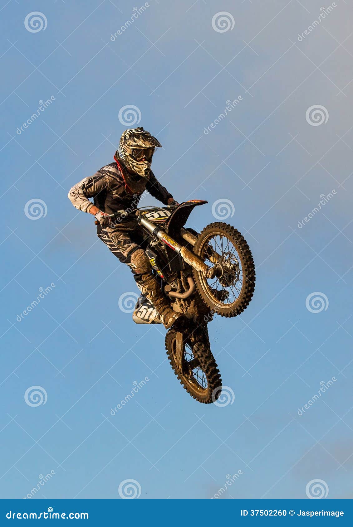Motocross Practise Participant in Tain MX, Scotland. Editorial Image ...