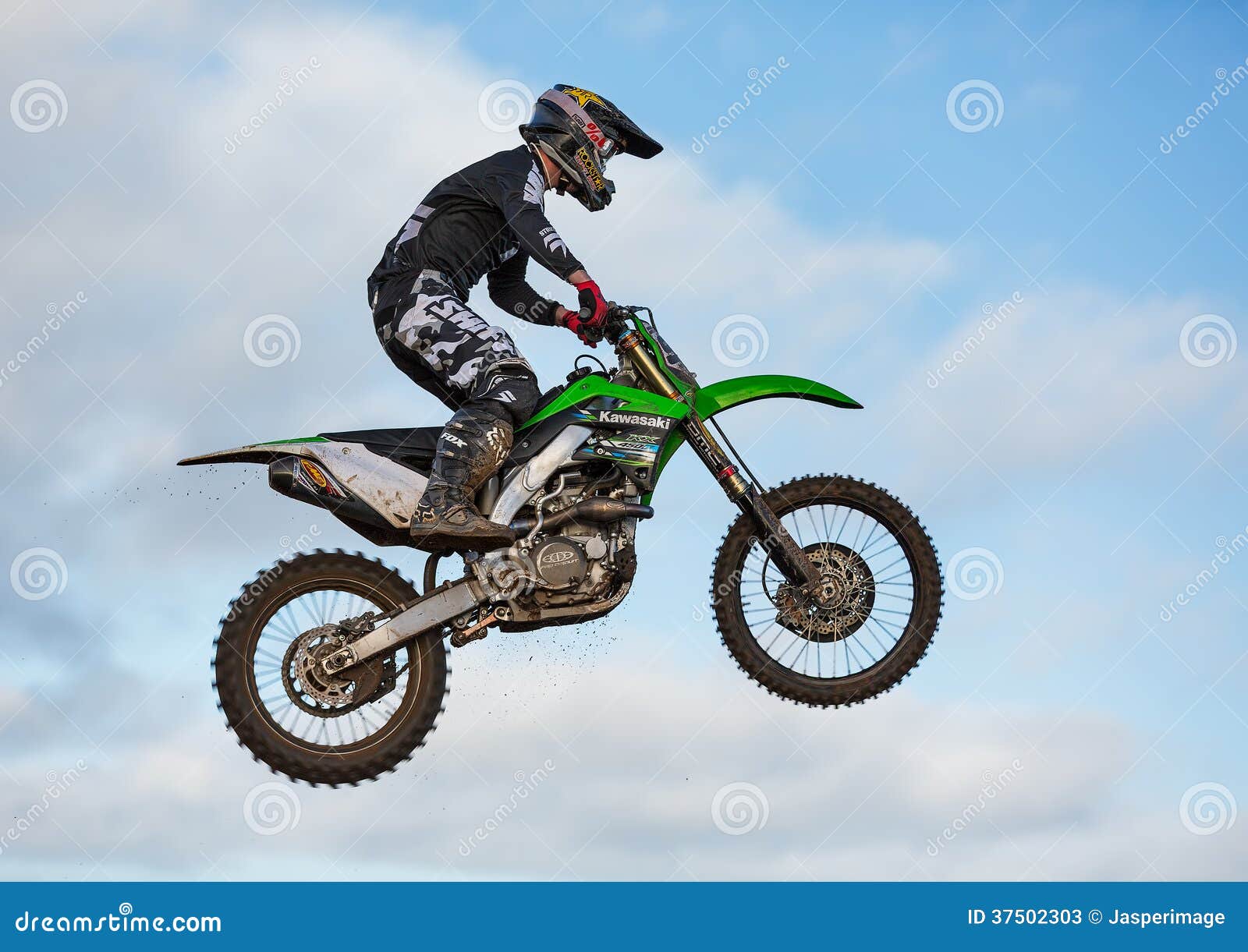 Motocross Practise Participant in Tain MX, Scotland. Editorial Stock ...
