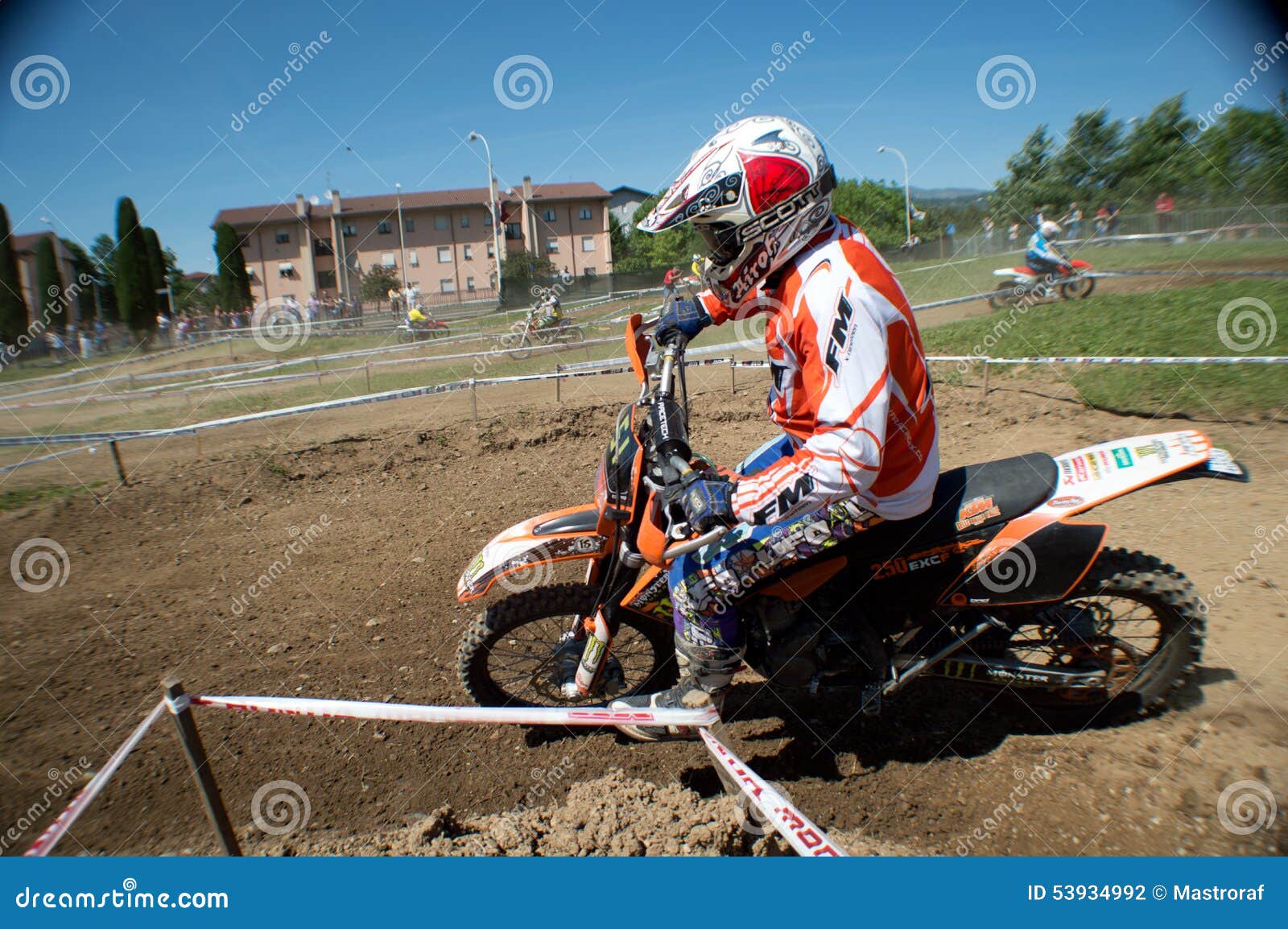 Motocross racer editorial photography. Image of gravel - 53934992