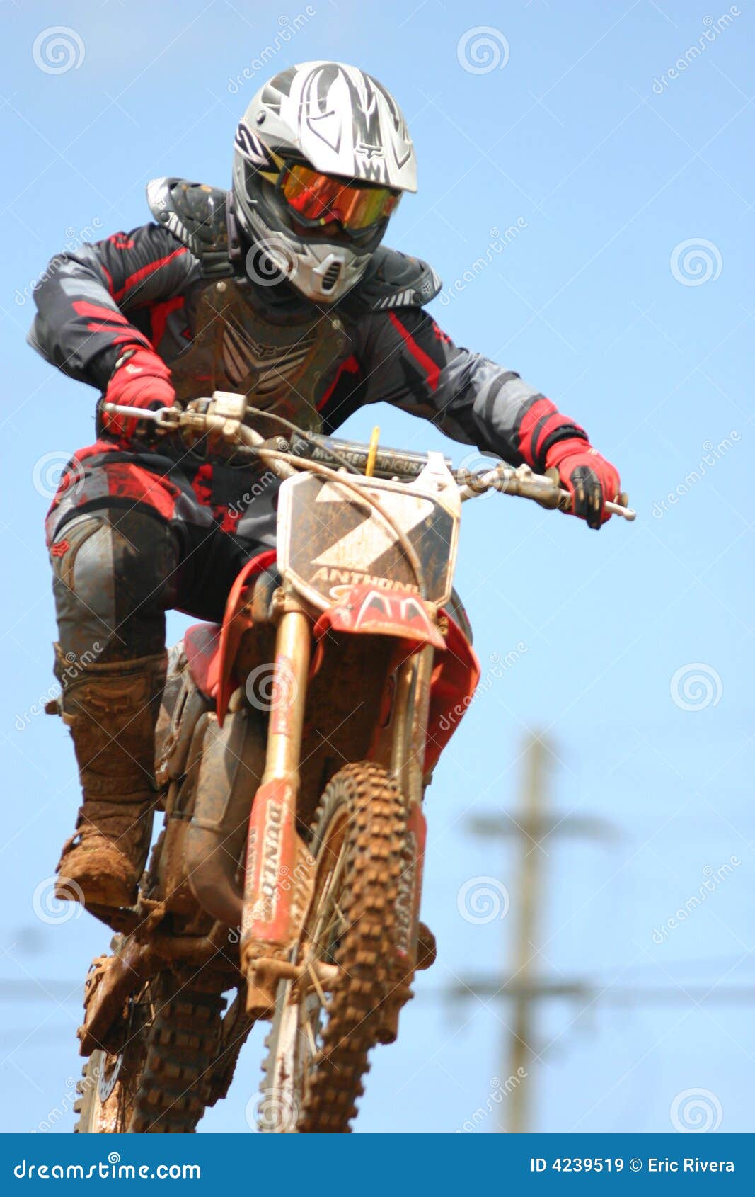 Motocross racing editorial stock image. Image of dust - 4239519