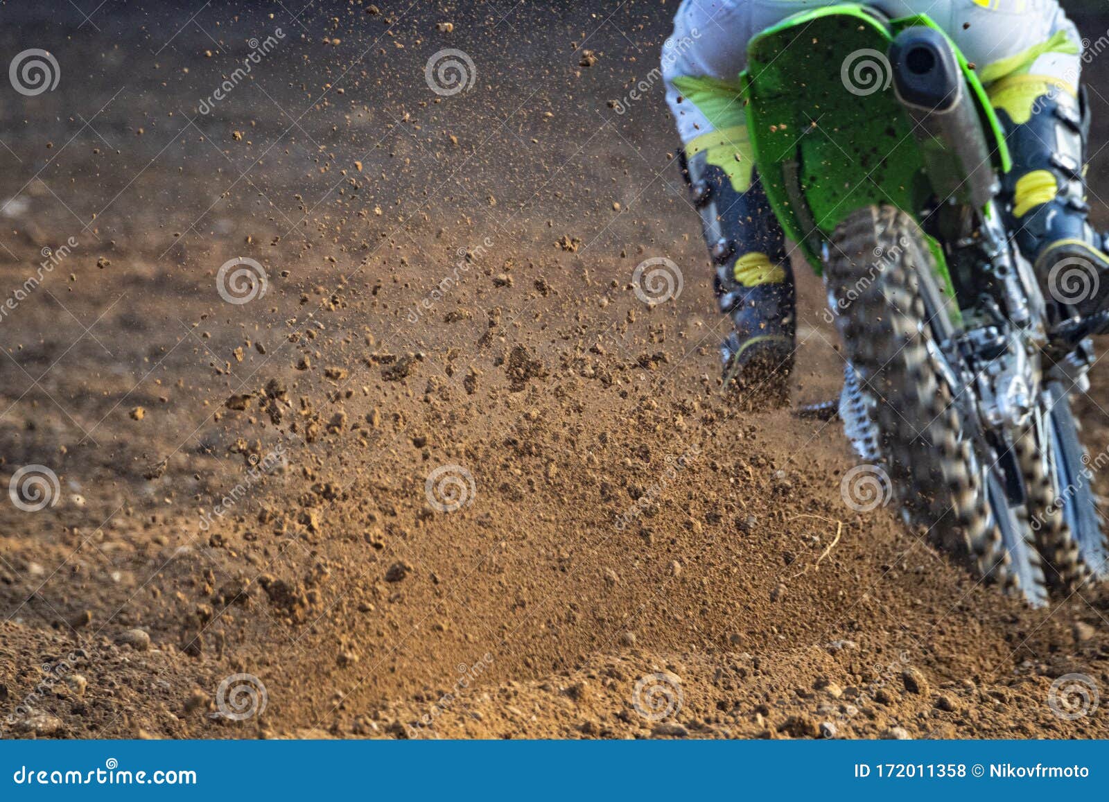 Motocross scene on a trail stock photo. Image of outdoor - 172011358