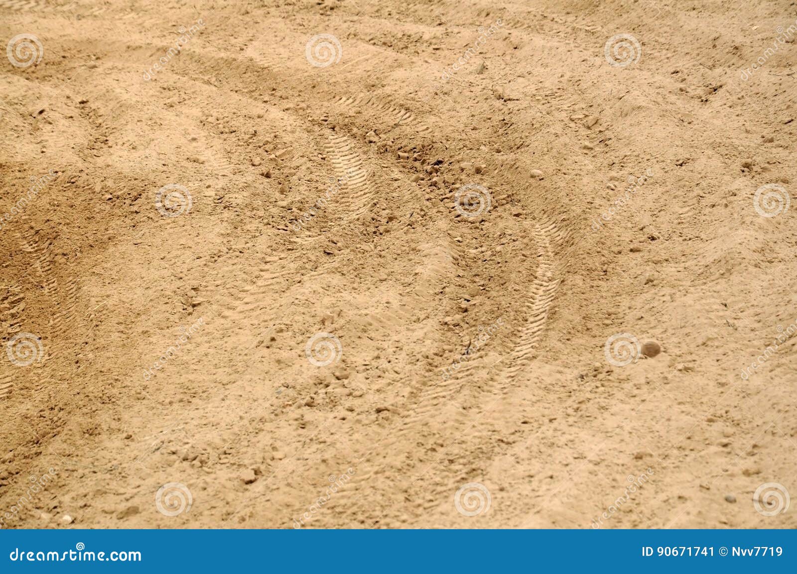 Motocross track stock image. Image of tracks, brown, soil - 90671741
