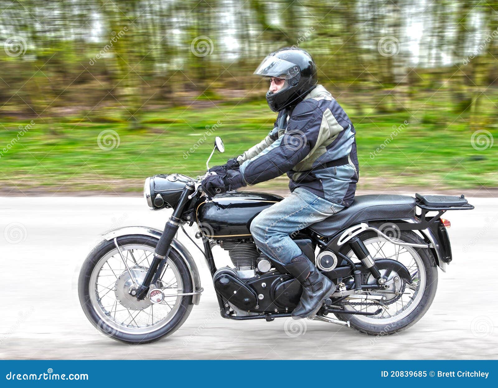 Motocyclette Avec Le Curseur Image stock - Image du conduite ...