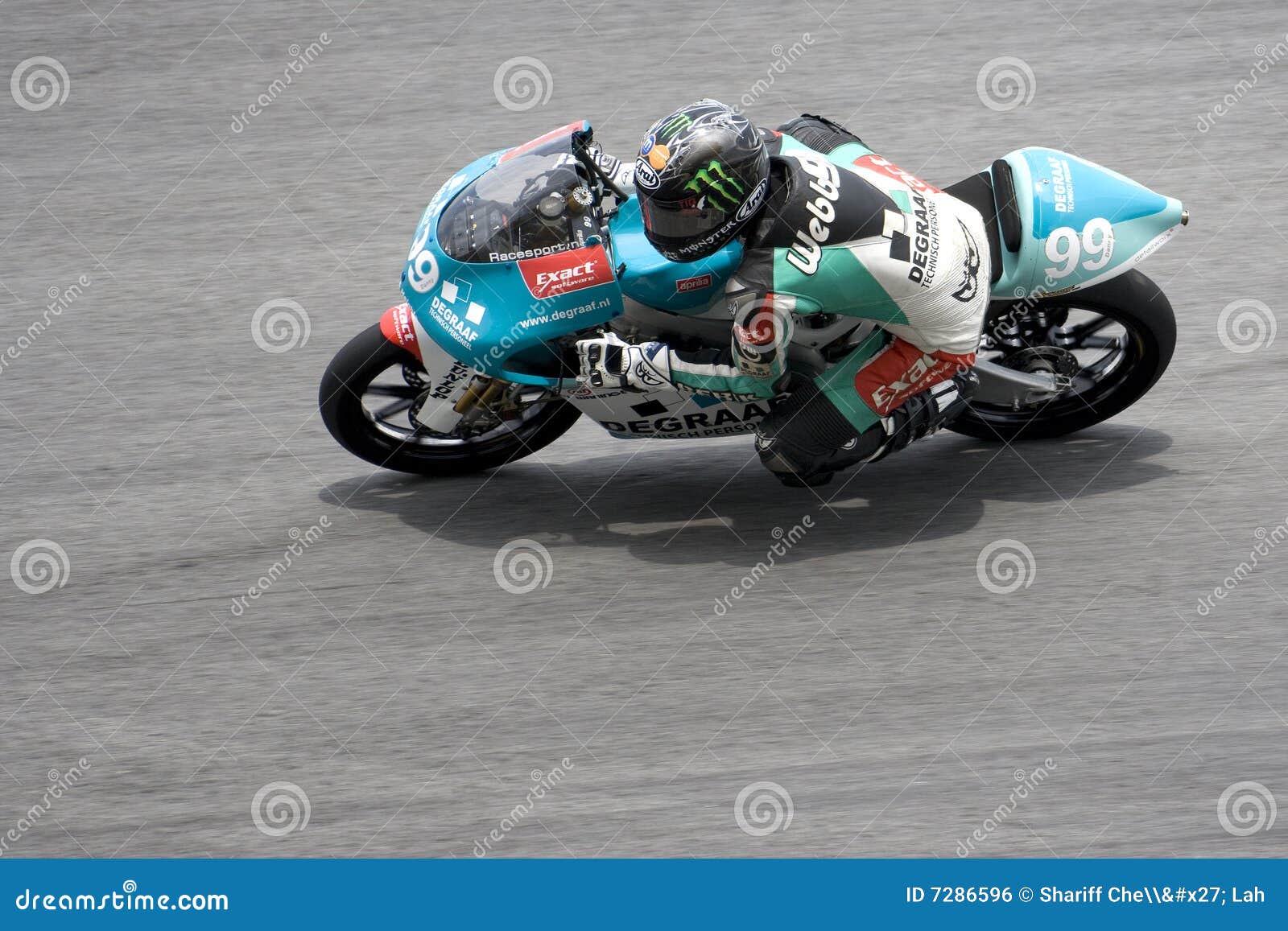 Motogp 125cc - Danny Webb editorial photo. Image of motorcycle - 7286596