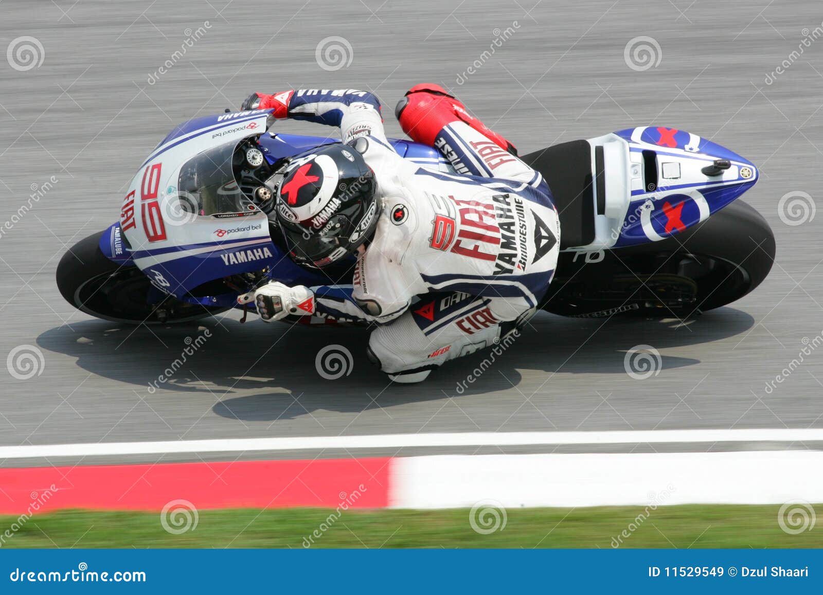 MotoGP 2009 - Jorge Lorenzo Image stock éditorial - Image du coureur ...
