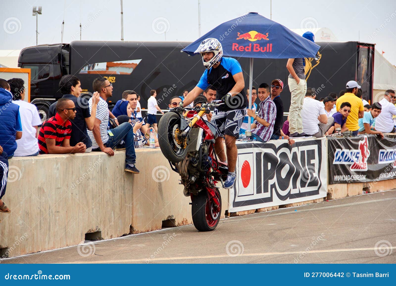 MotoGP Rider in Action at Marrakech MotoGP 2014 Editorial Photography ...