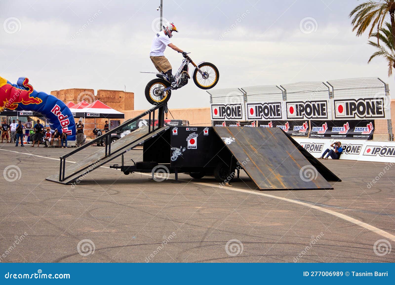 MotoGP Rider in Action at Marrakech MotoGP 2014 Editorial Stock Image ...