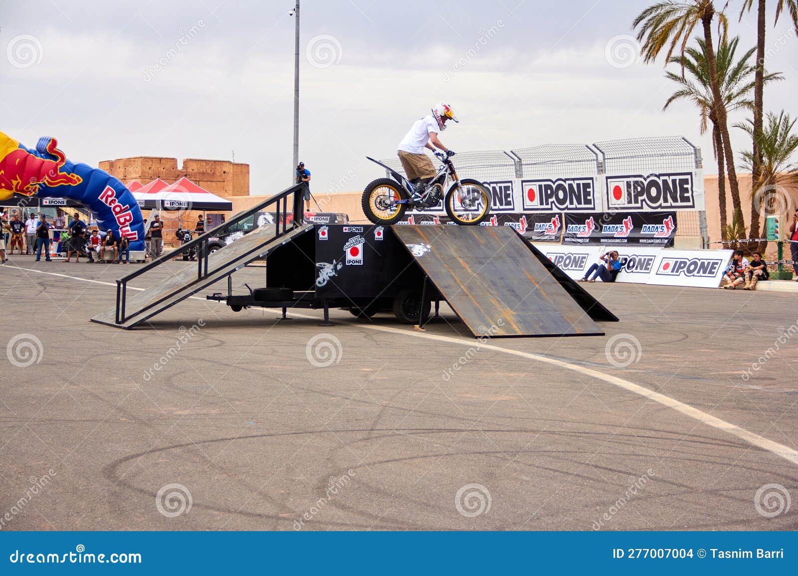 MotoGP Rider in Action at Marrakech MotoGP 2014 Editorial Stock Image ...