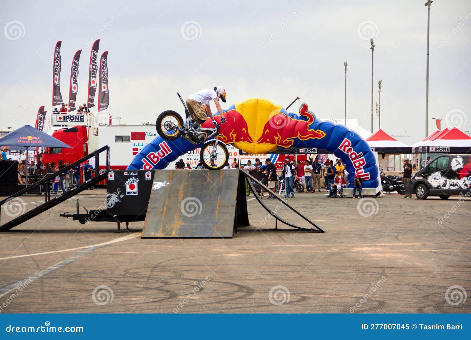 MotoGP Rider in Action at Marrakech MotoGP 2014 Editorial Image - Image ...