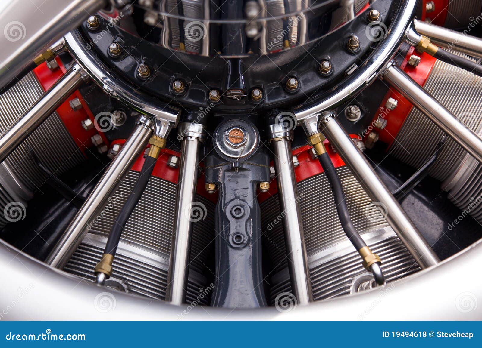 Motor Americano Del Texan at-6 Foto de archivo - Imagen de apoyo, plano ...