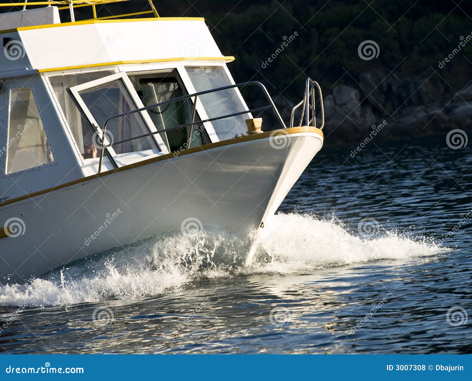 Motor boat stock photo. Image of seascape, holiday, relax - 3007308