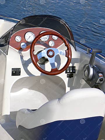 Motor boat control panel stock image. Image of miscellaneous - 6099165