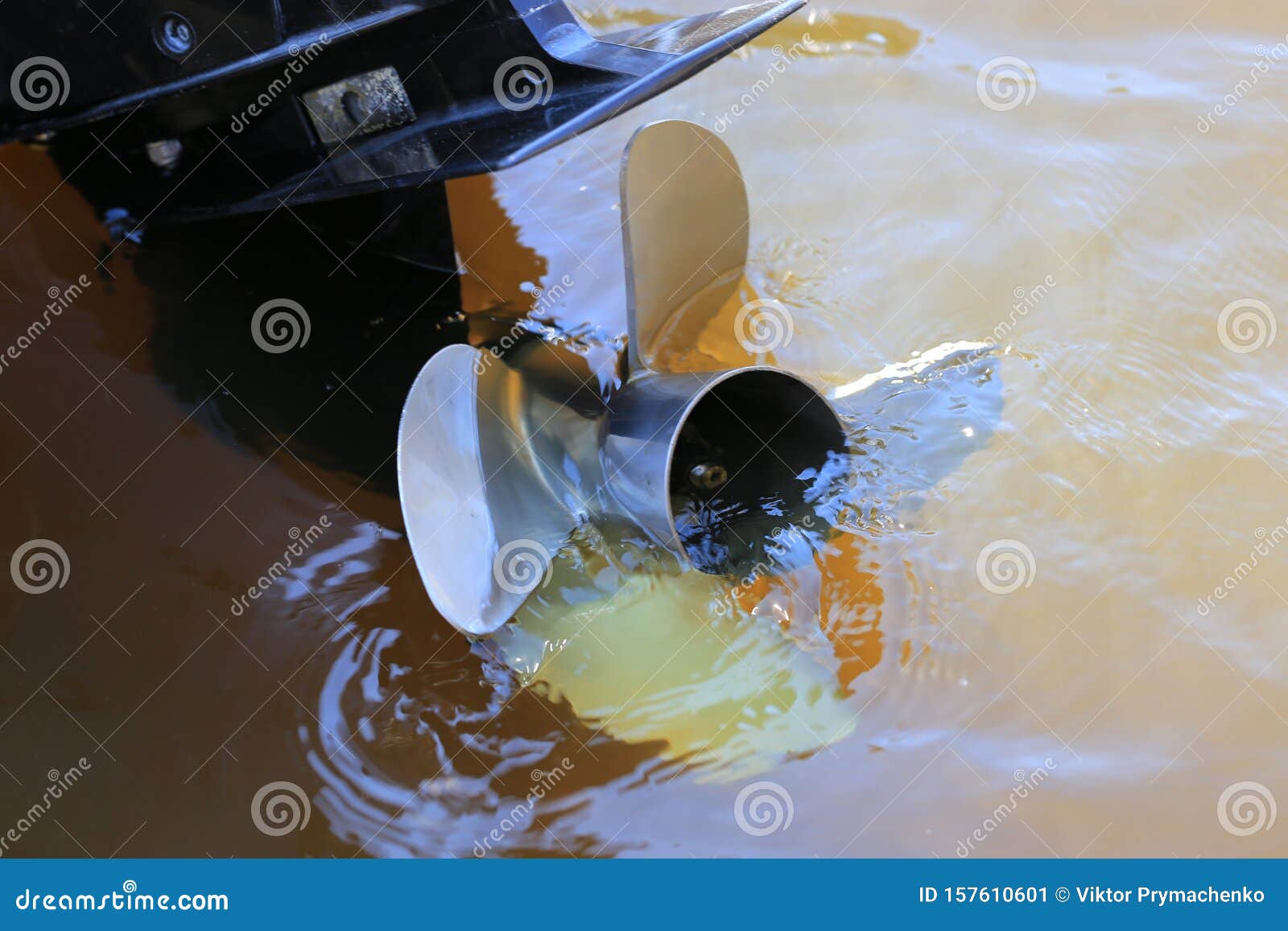 Motor boat close up stock image. Image of transport - 157610601