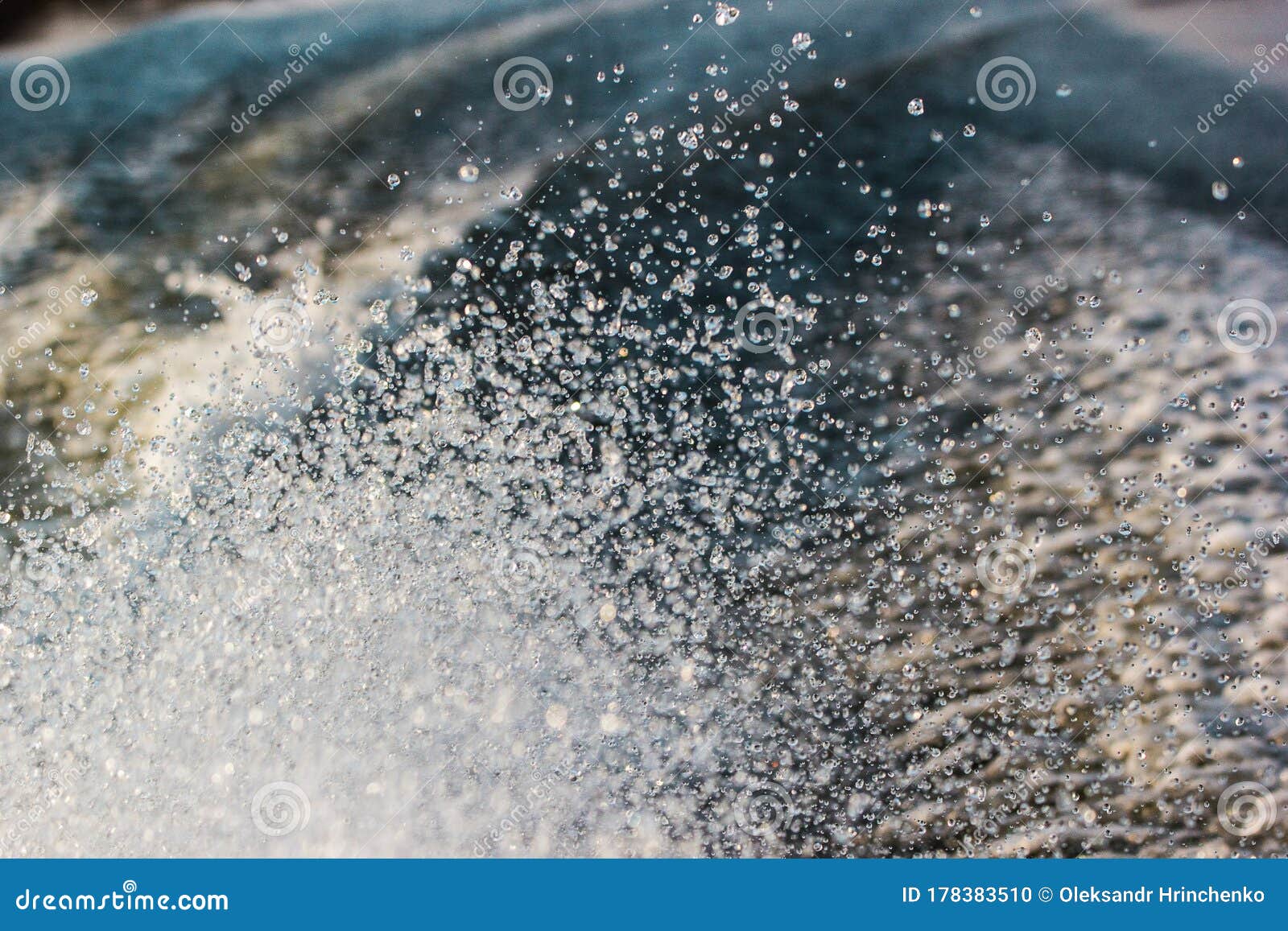 Motor boat splashing water stock photo. Image of splashing - 178383510