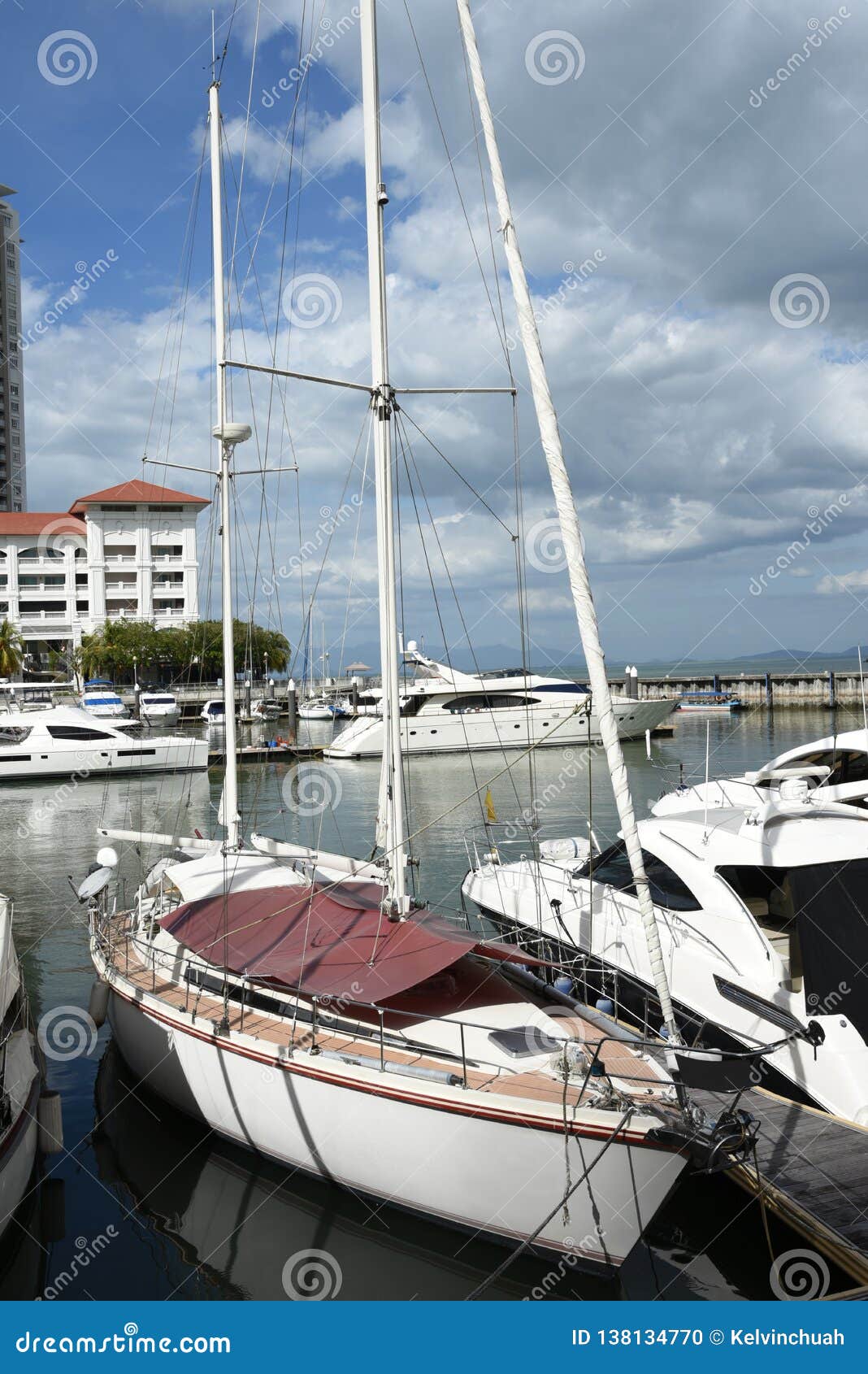 Motor Boat stock photo. Image of boating, yacht, river - 138134770
