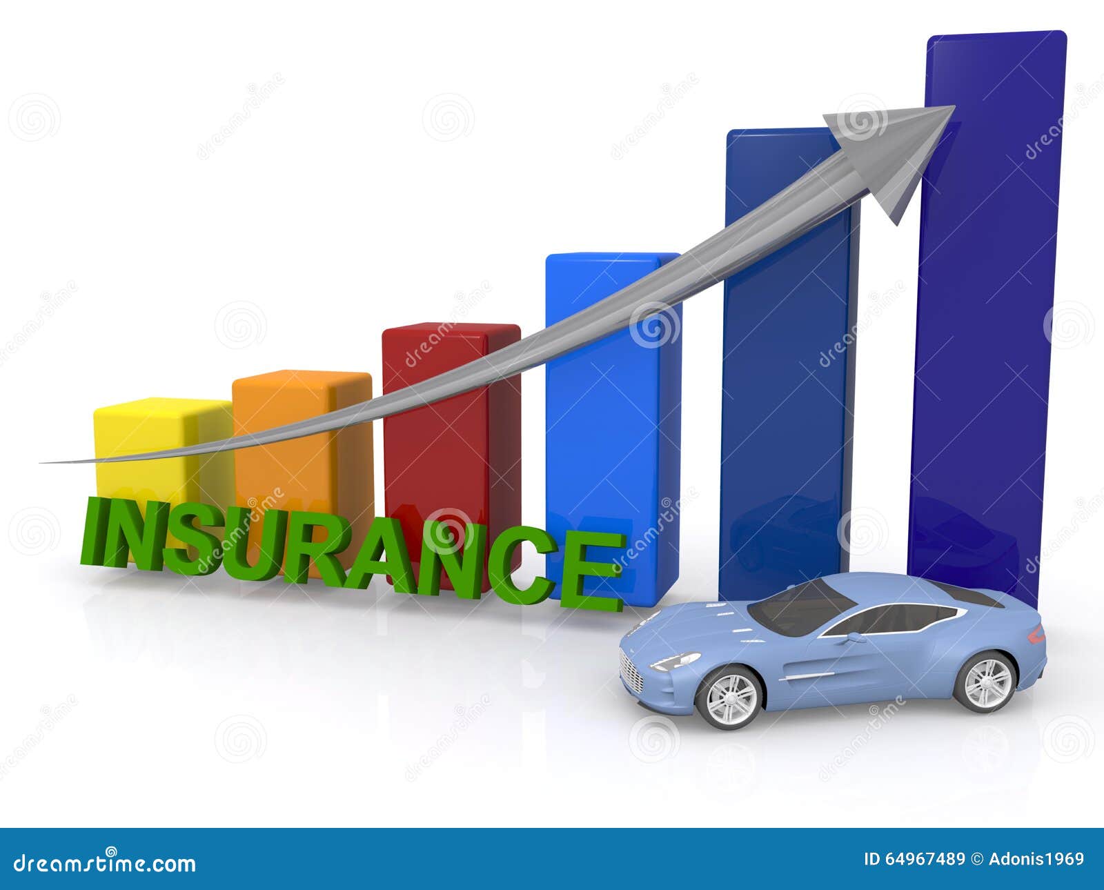 Motor car insurance stock illustration. Illustration of motor - 64967489