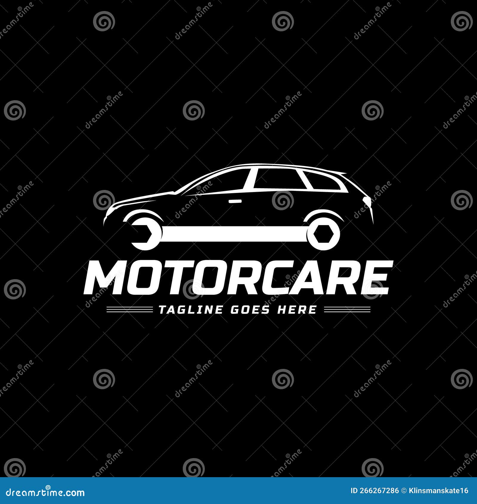 Motor Care Logo Sign Template Design Vector Stock Vector - Illustration ...