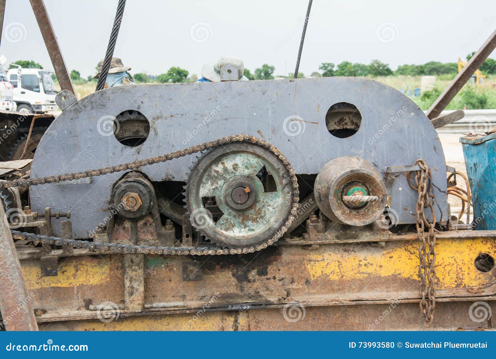 Motor And Chain Of A Modern Motorcycle, Sale Of Spare Parts Stock Photo ...