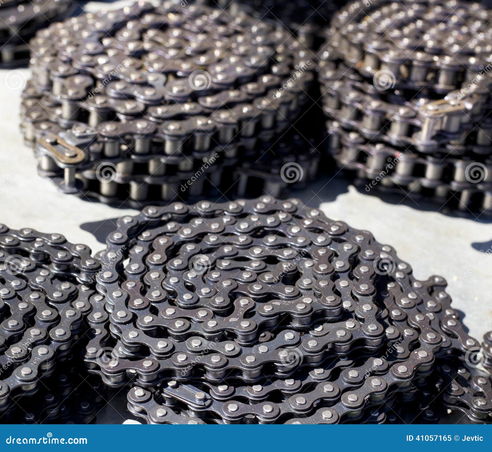 Motor chains stock image. Image of auto, chrome, chain - 41057165