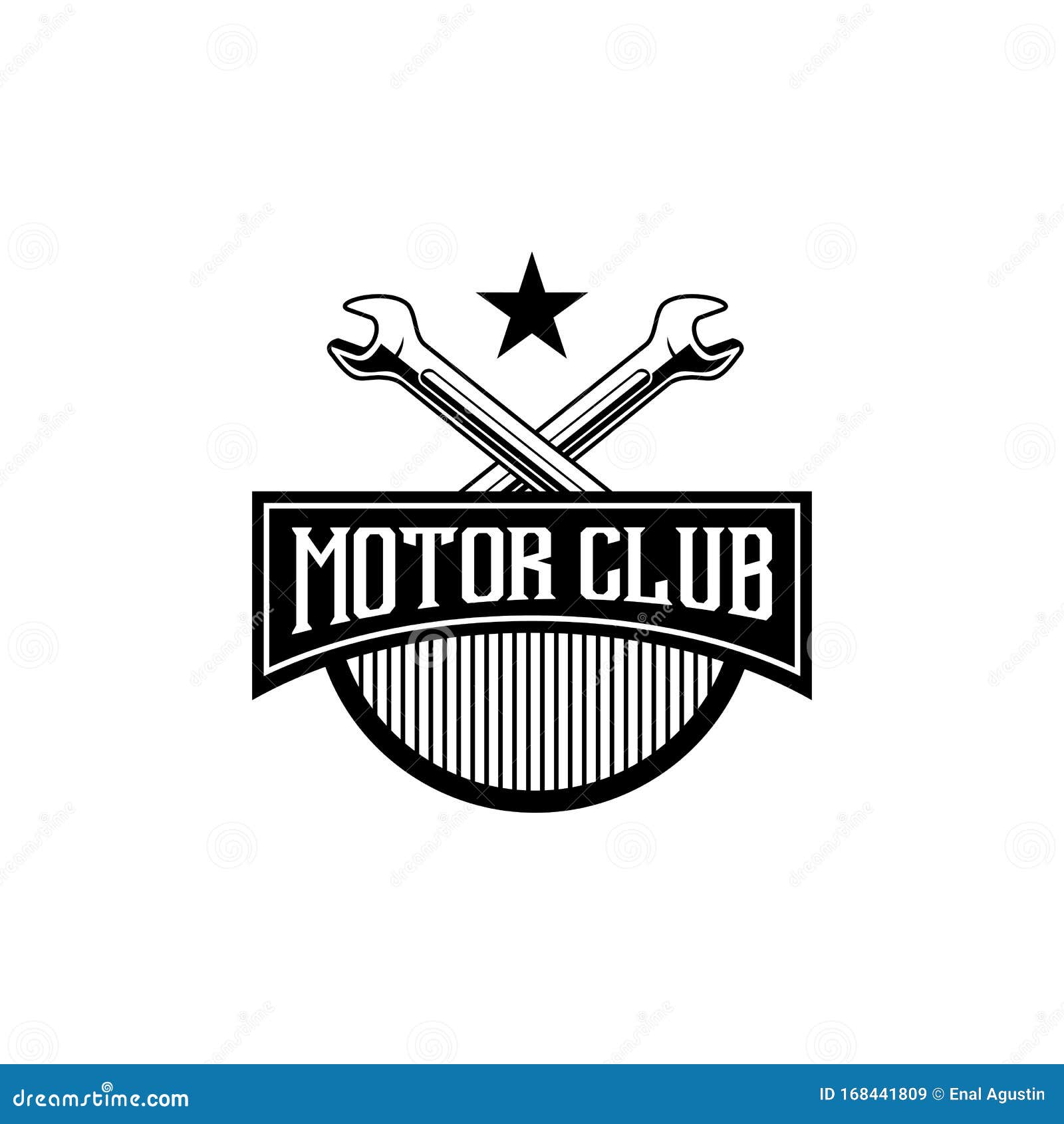 Motor Club Logo Design Vector Illustration Template Stock Vector ... Motor Club Logo Design Vector Illustration Template Stock Vector ...