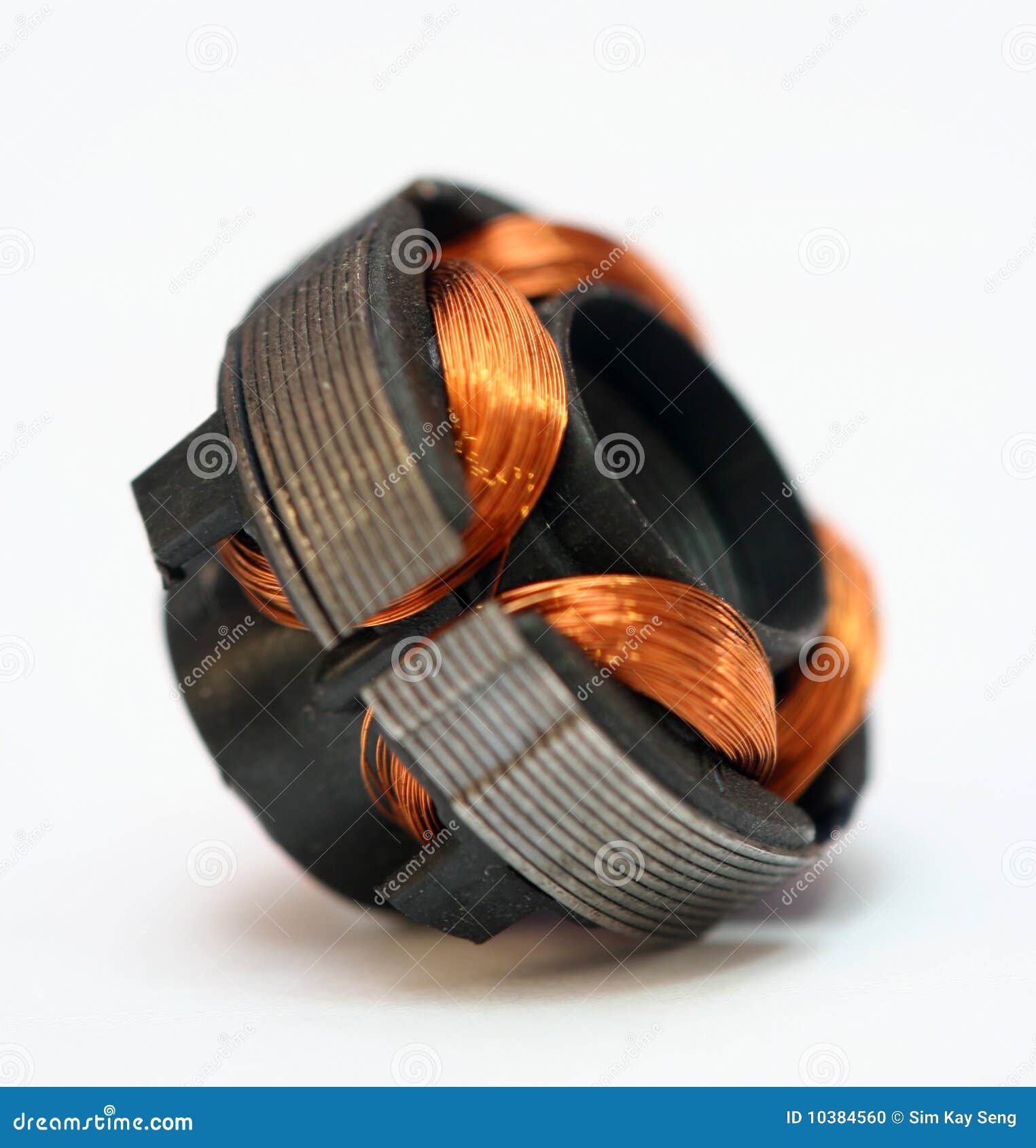 Motor Coil stock photo. Image of rotate, energy, coil - 10384560