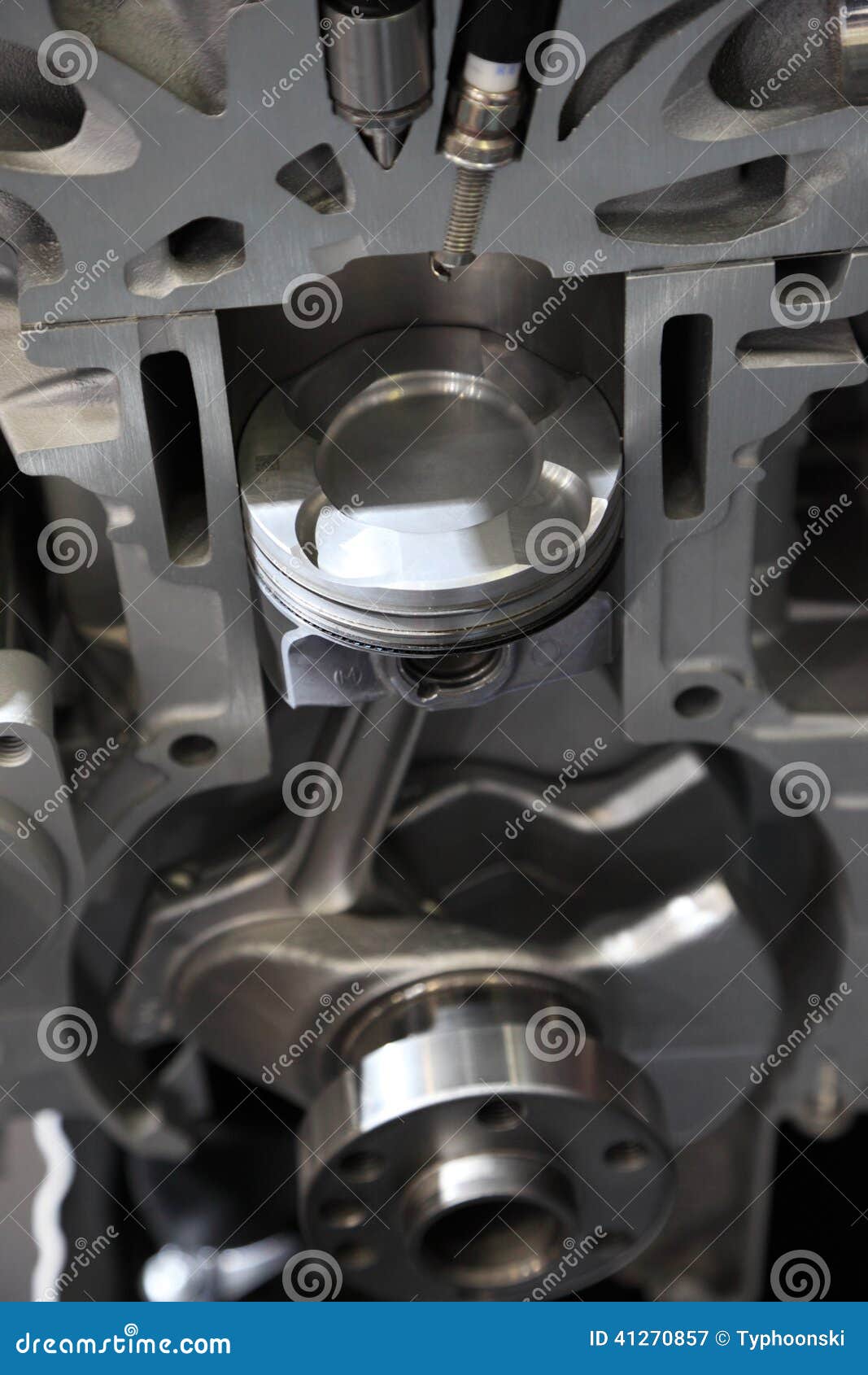 Motor cross section stock image. Image of shaft, engine - 41270857
