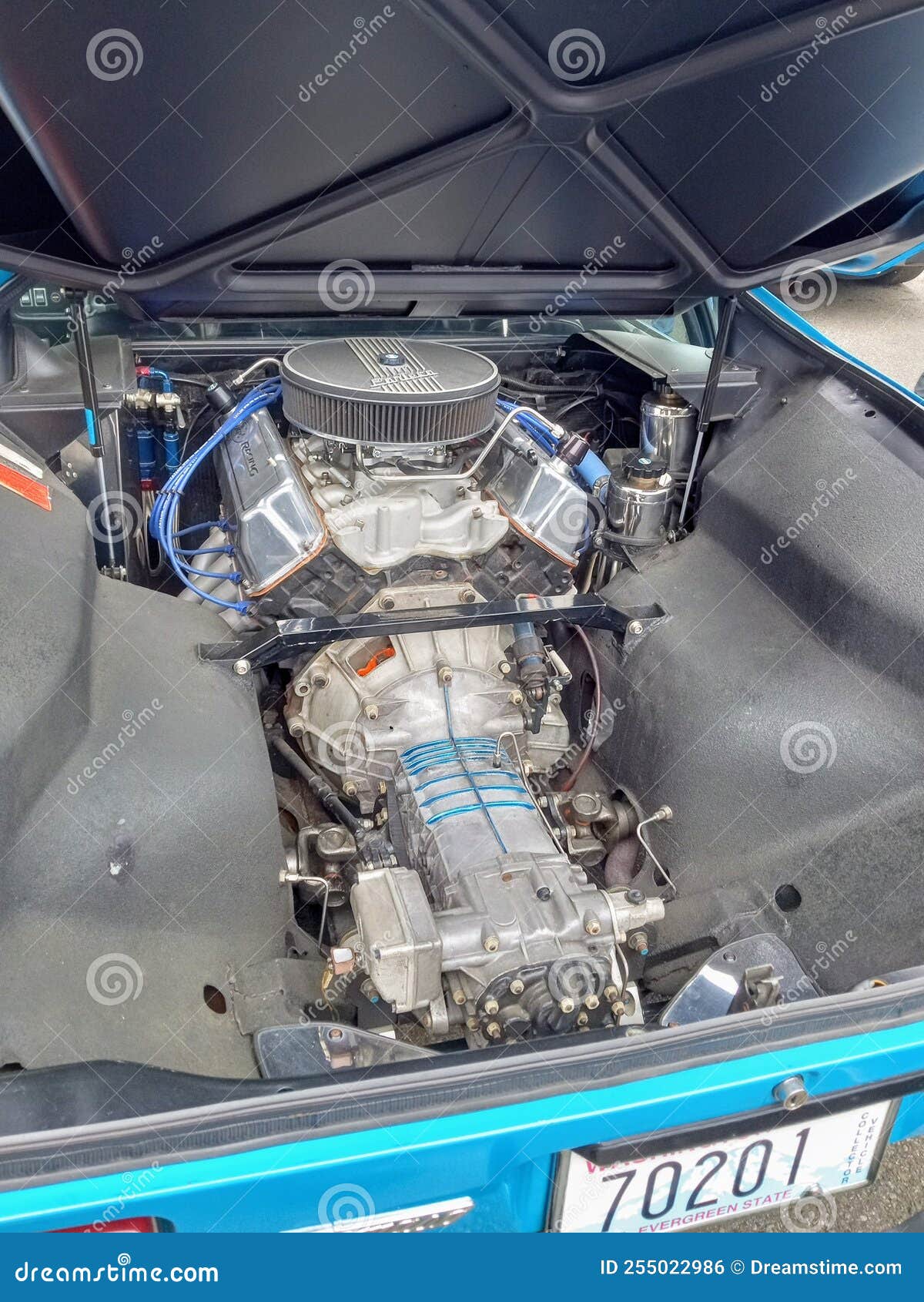 Motor de 454 chevy foto editorial. Imagen de rueda, coche - 255022986