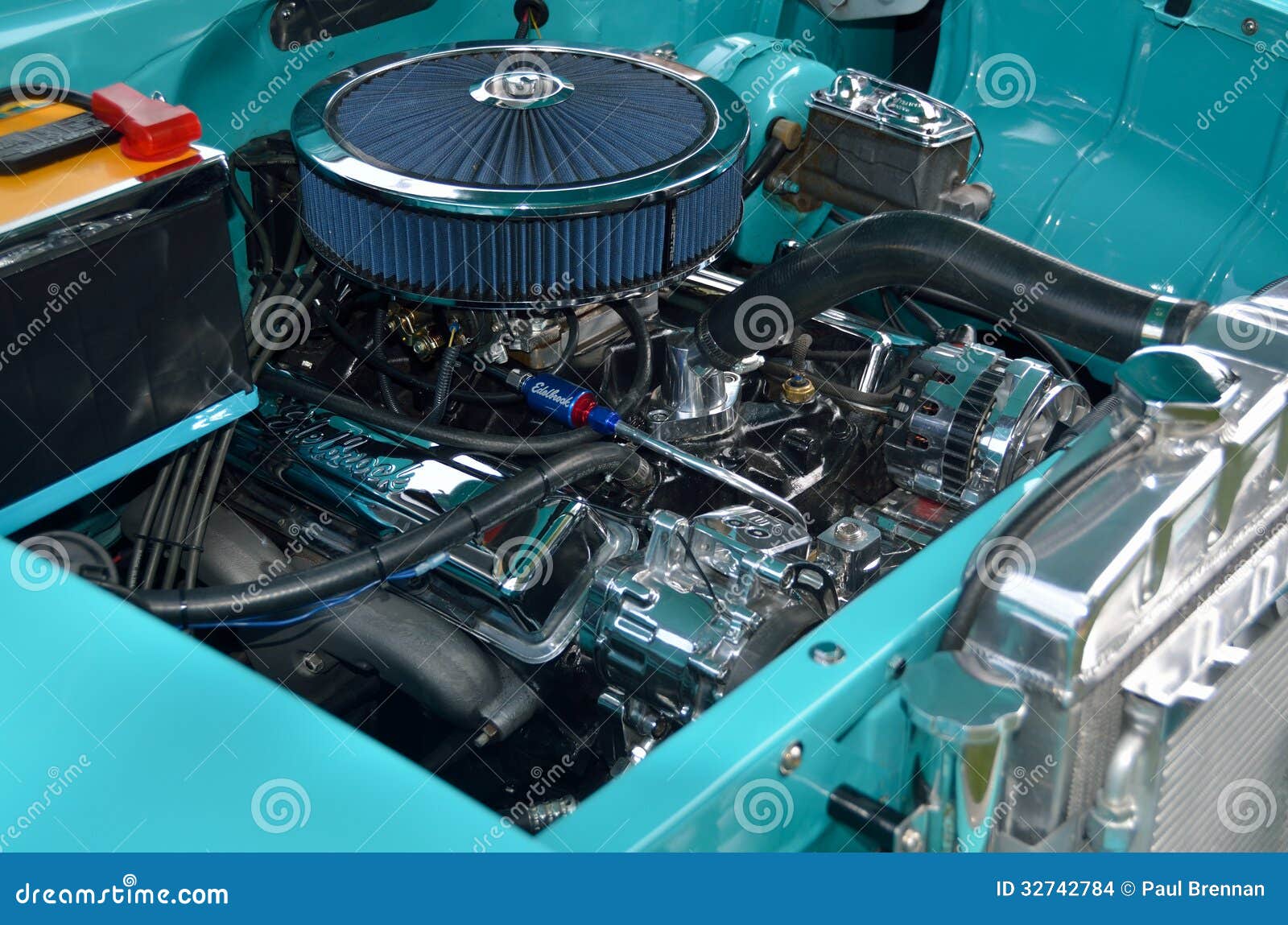 Motor De Coche Modificado Para Requisitos Particulares Imagen de ...
