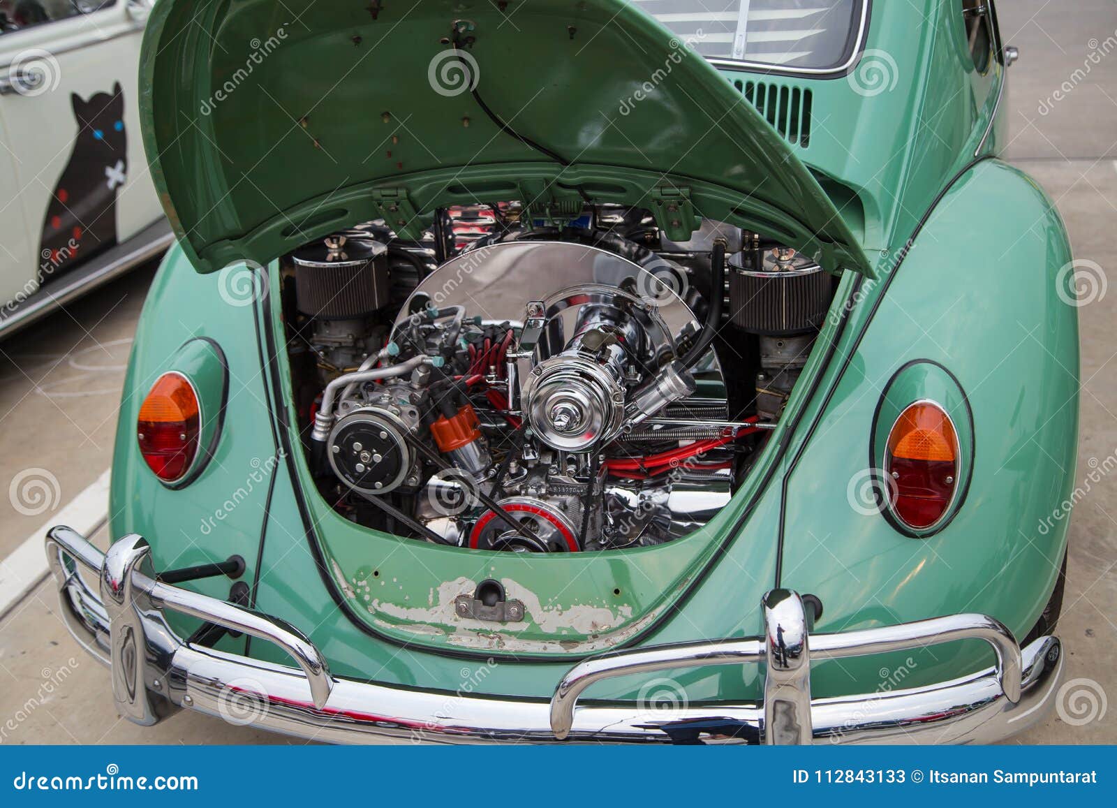Motor 1967 de Fusca foto de stock editorial. Imagem de banguecoque ...