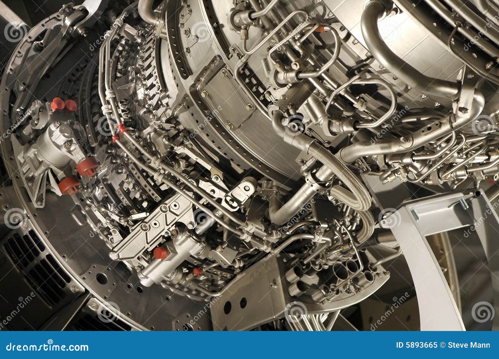 Motor de jet imagen de archivo. Imagen de potencia, industrial - 5893665