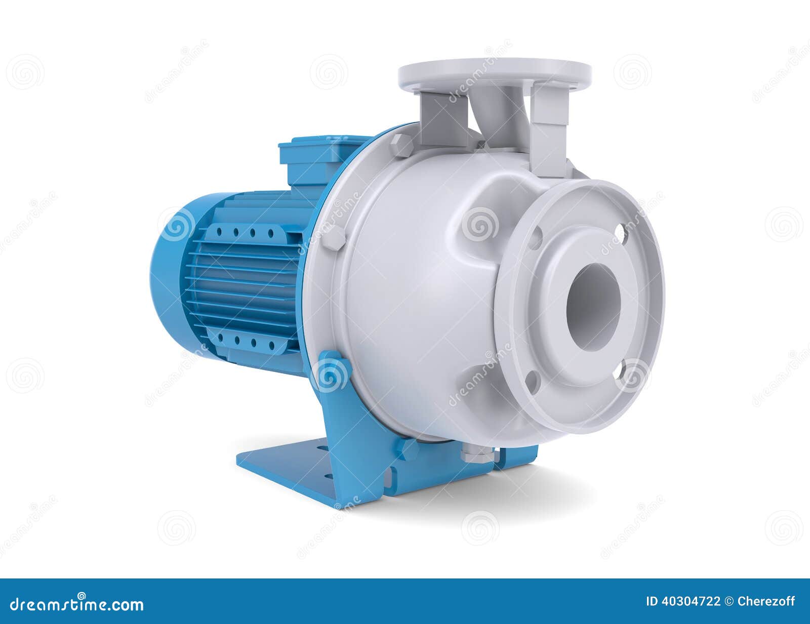 Motor de la bomba de agua stock de ilustración. Ilustración de ...