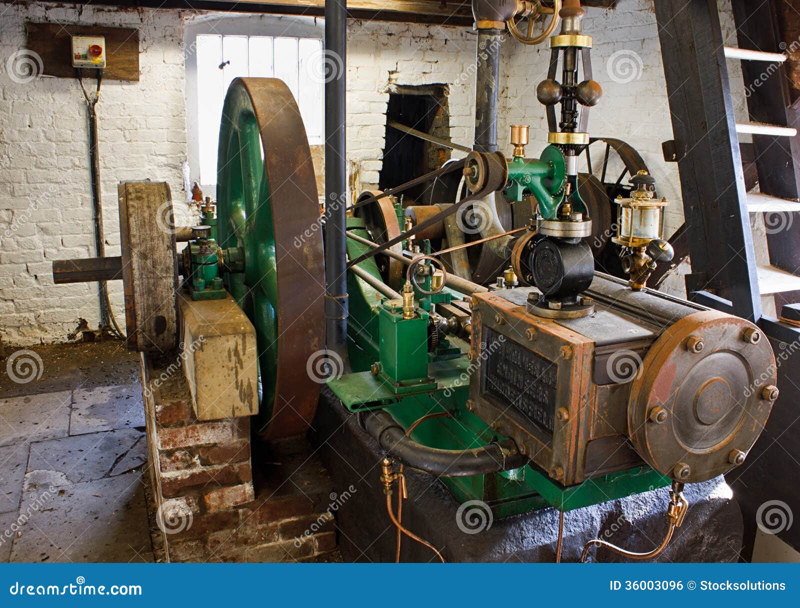 Motor de vapor Josephine foto editorial. Imagen de industrial - 36003096