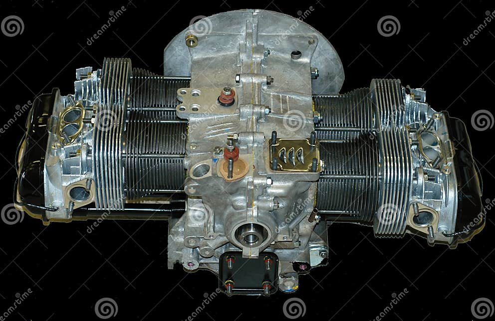 Motor del motor de VW foto de archivo. Imagen de megabus - 888394